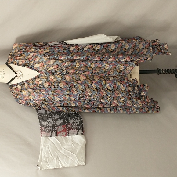 Vintage | Tops | Unusual Bohemian Tunic Duster Kimono Jacket Flexible ...